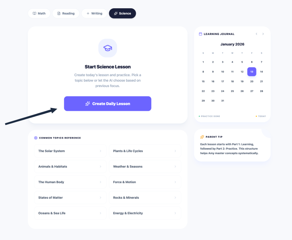 EduKid | Daily Learning Designed for Your Child